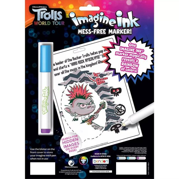 Imagine Ink | Office | Trolls World Tour Imagine Ink Messfree Marker ...